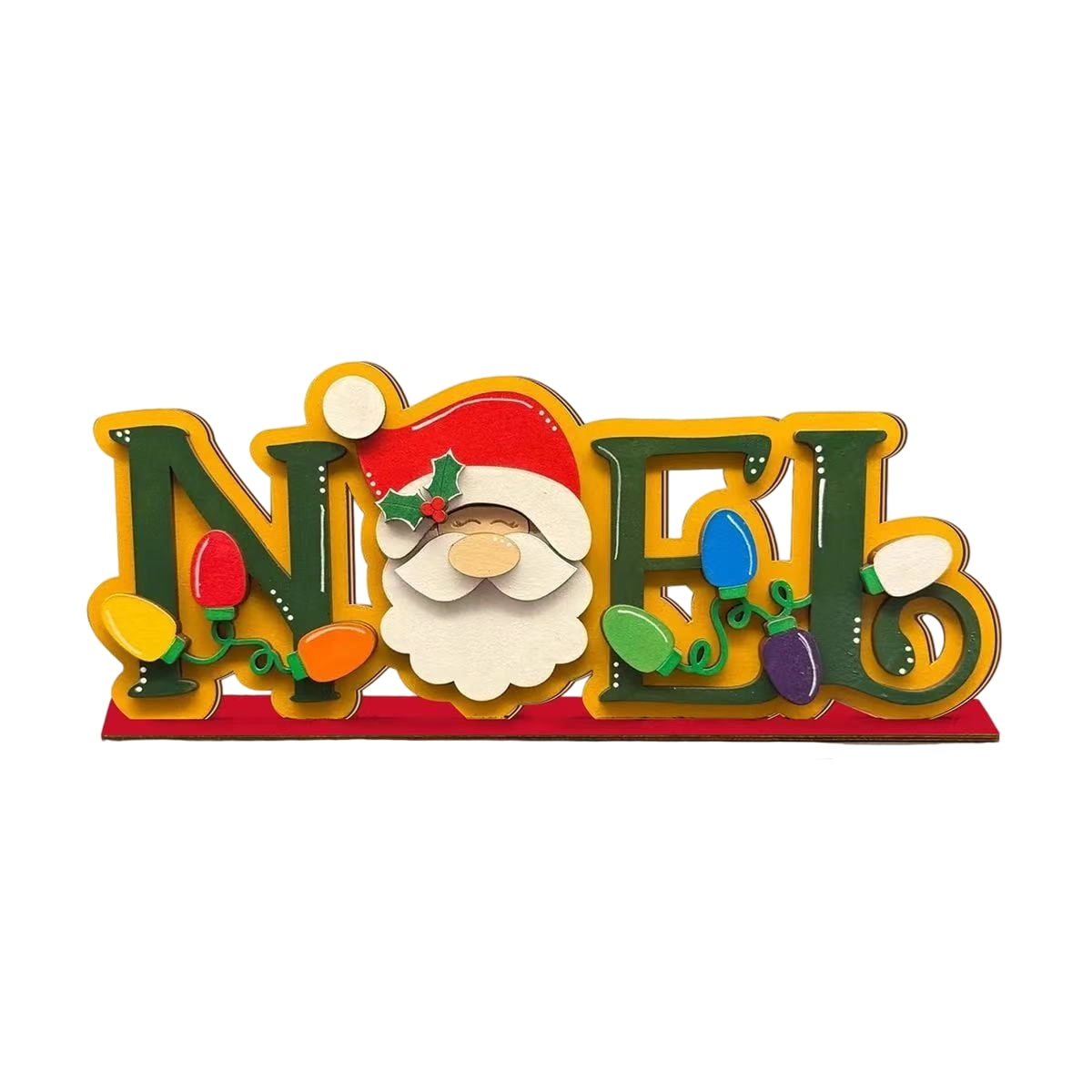 Personalized Wooden Table Numbers, Santa & Reindeer Christmas ...