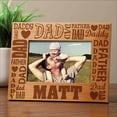 Wooden Photo Frame for Fathers Day - Personalize with Name - Walmart.com