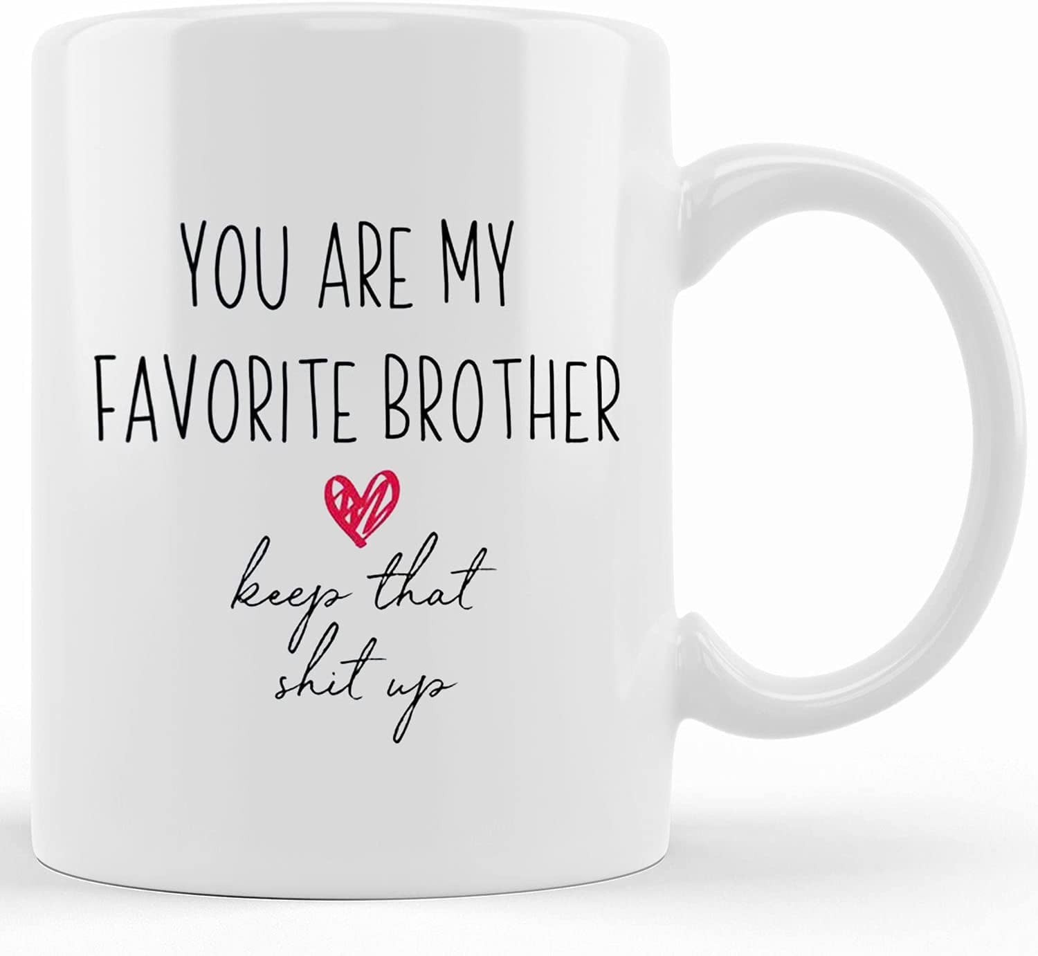 Personalized You My Favorite Brother Mug Gift, Gift For Him, Brother ...
