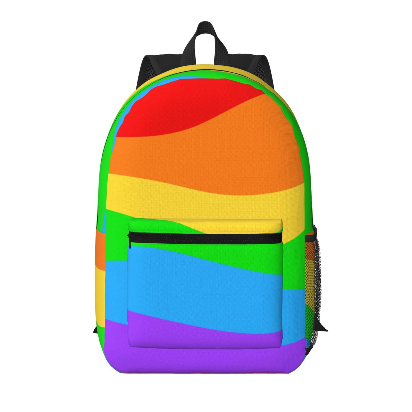 Personalized bags,Rainbow Printing Starry sky，Beach，Computer，Beach ...