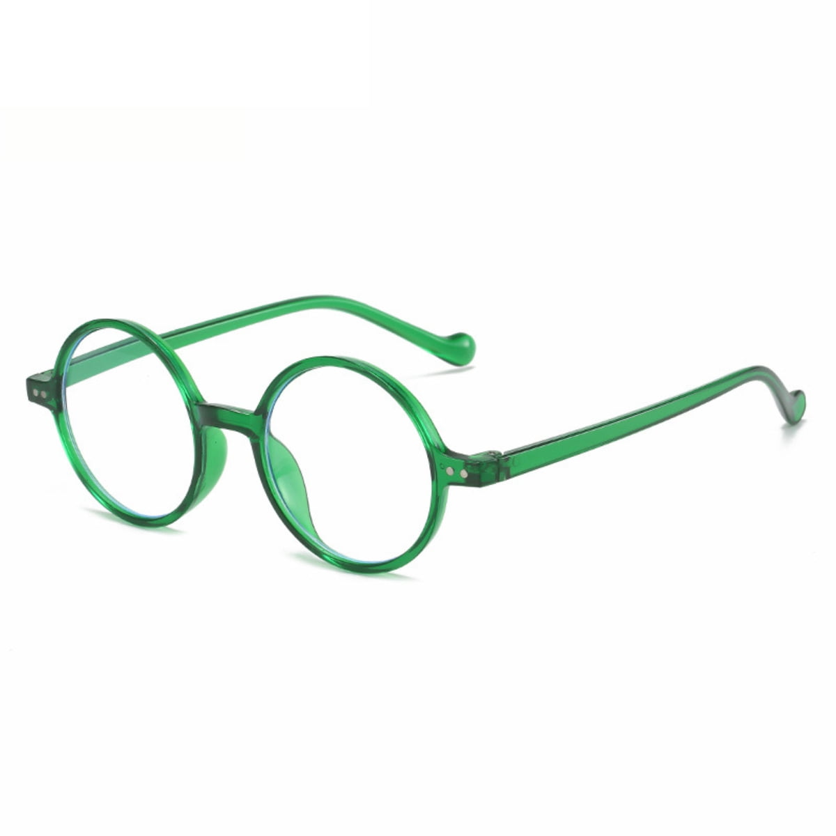 Personalized round frame reading glasses rivet Prince glasses reading ...