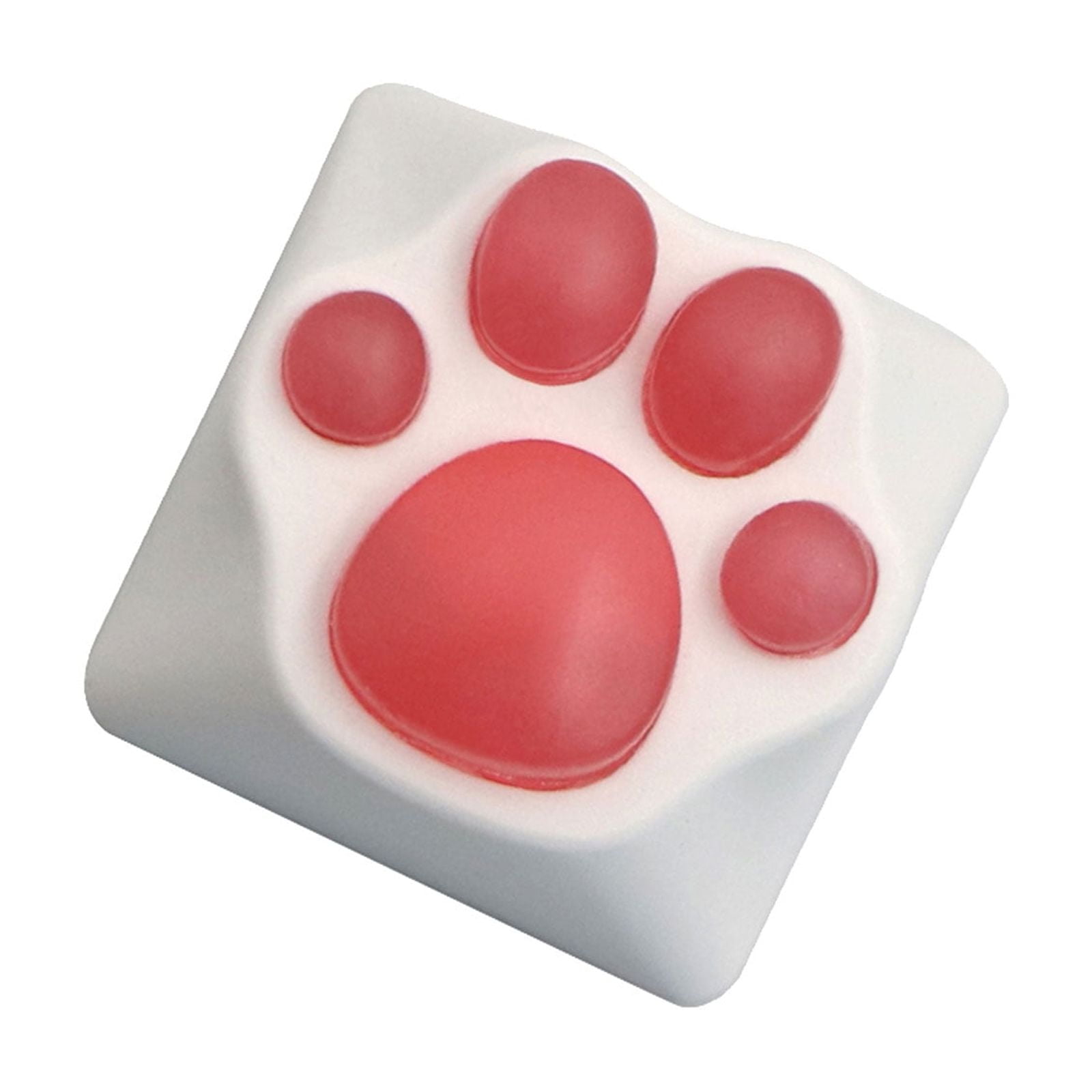 Personalizeds Mechanical Keyboards Keycap Soft Silicone CatPaw Keycap ...