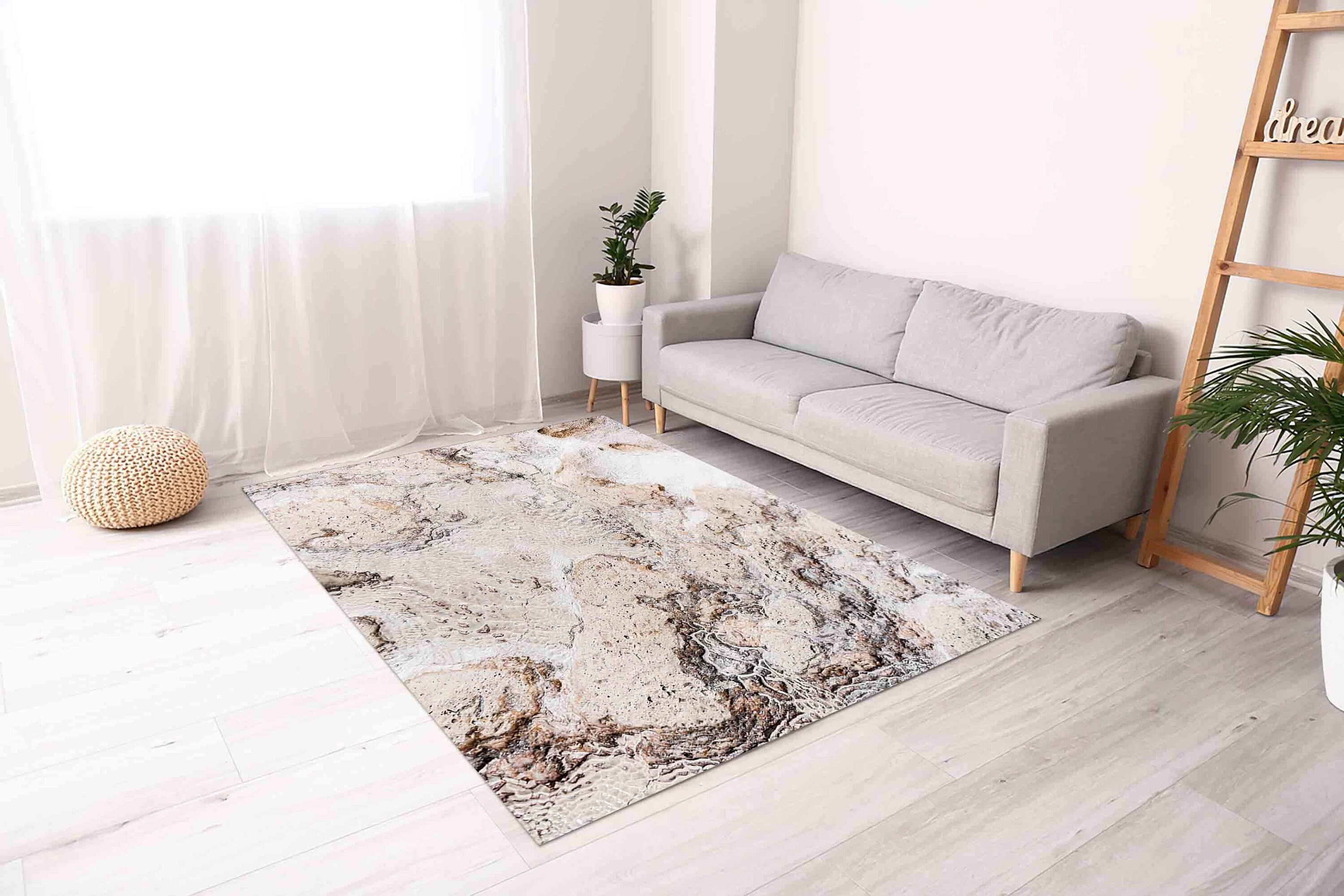 Personalizeds Rug, Nature Landscape Rugs, Soft Tones Rug, Nature ...