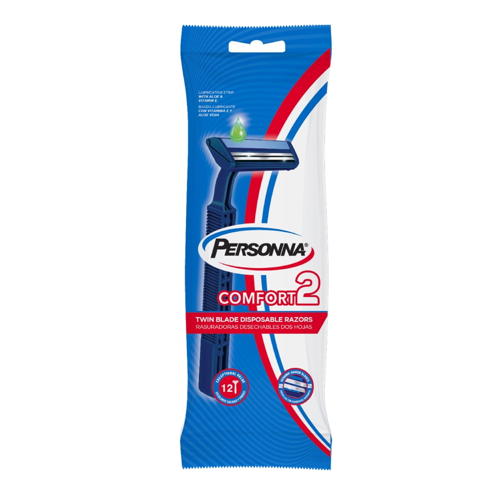 Personna Comfort2 Twin Blade Disposable Razors 1 ea - Walmart.com