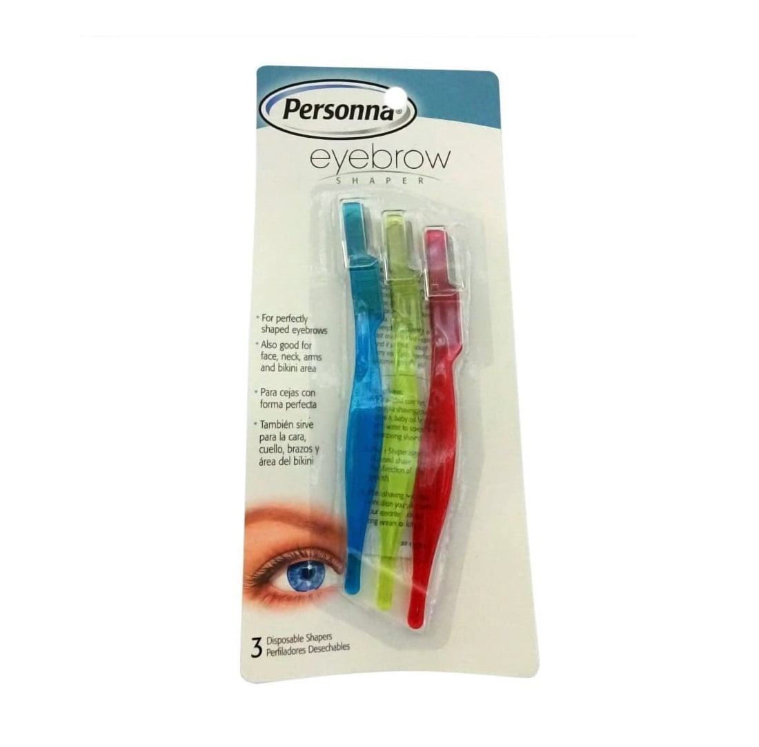 Personna Eyebrow Shaper, 3 Disposable Shapers - Walmart.com
