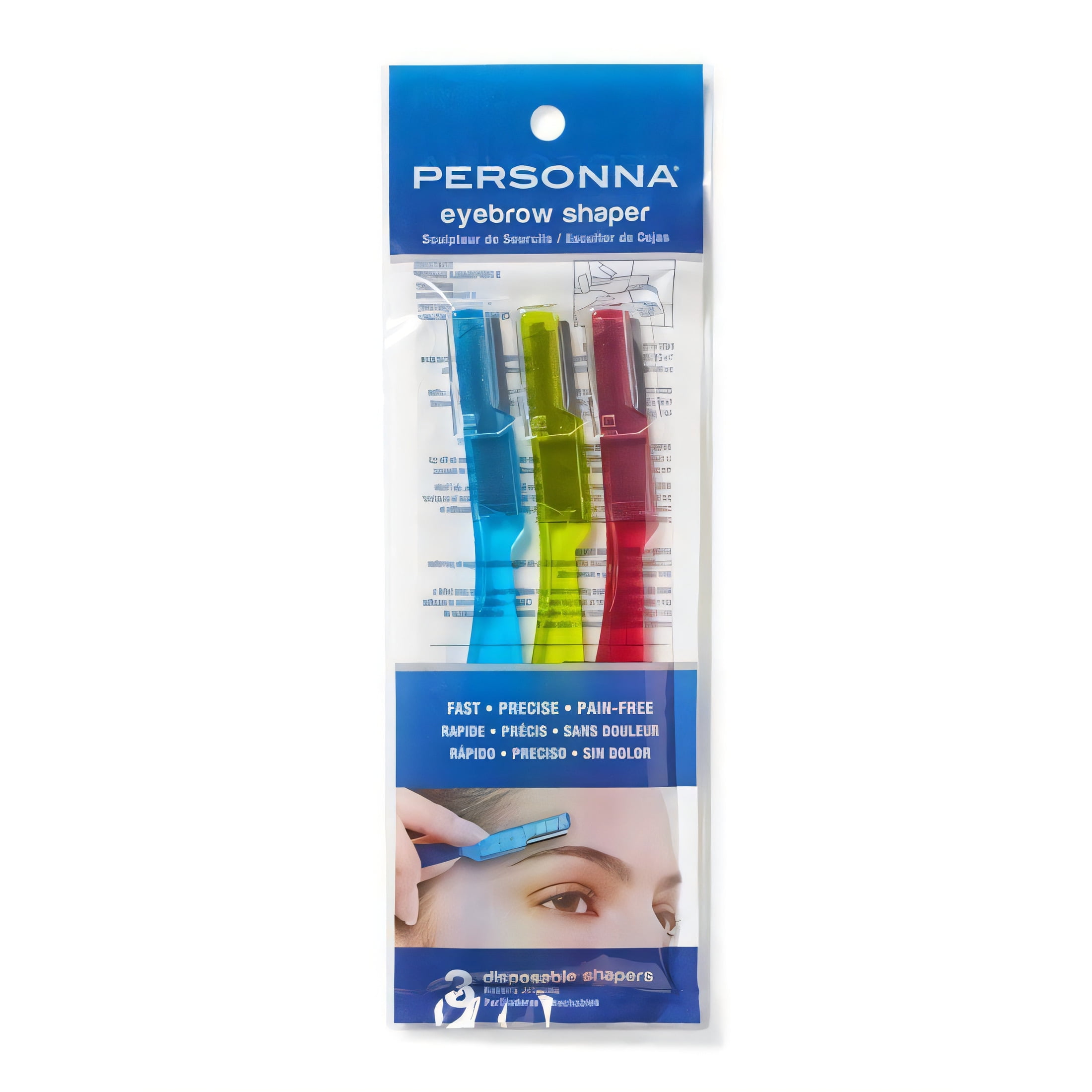 Personna Eyebrow Shaper - 3 Units - Walmart.com