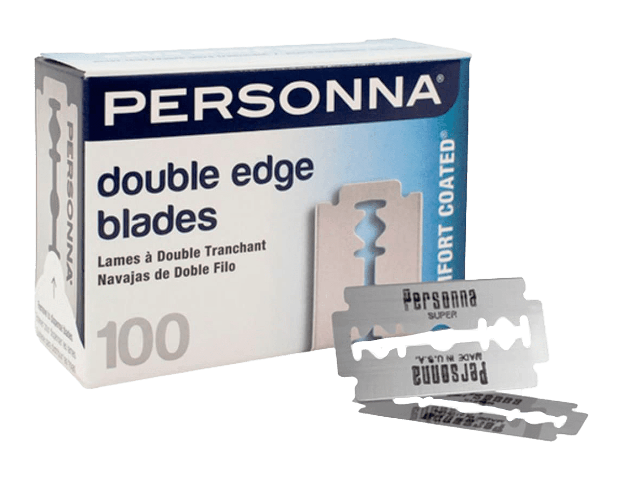 Personna Double Edge Blades - 100 Pk - Walmart.com