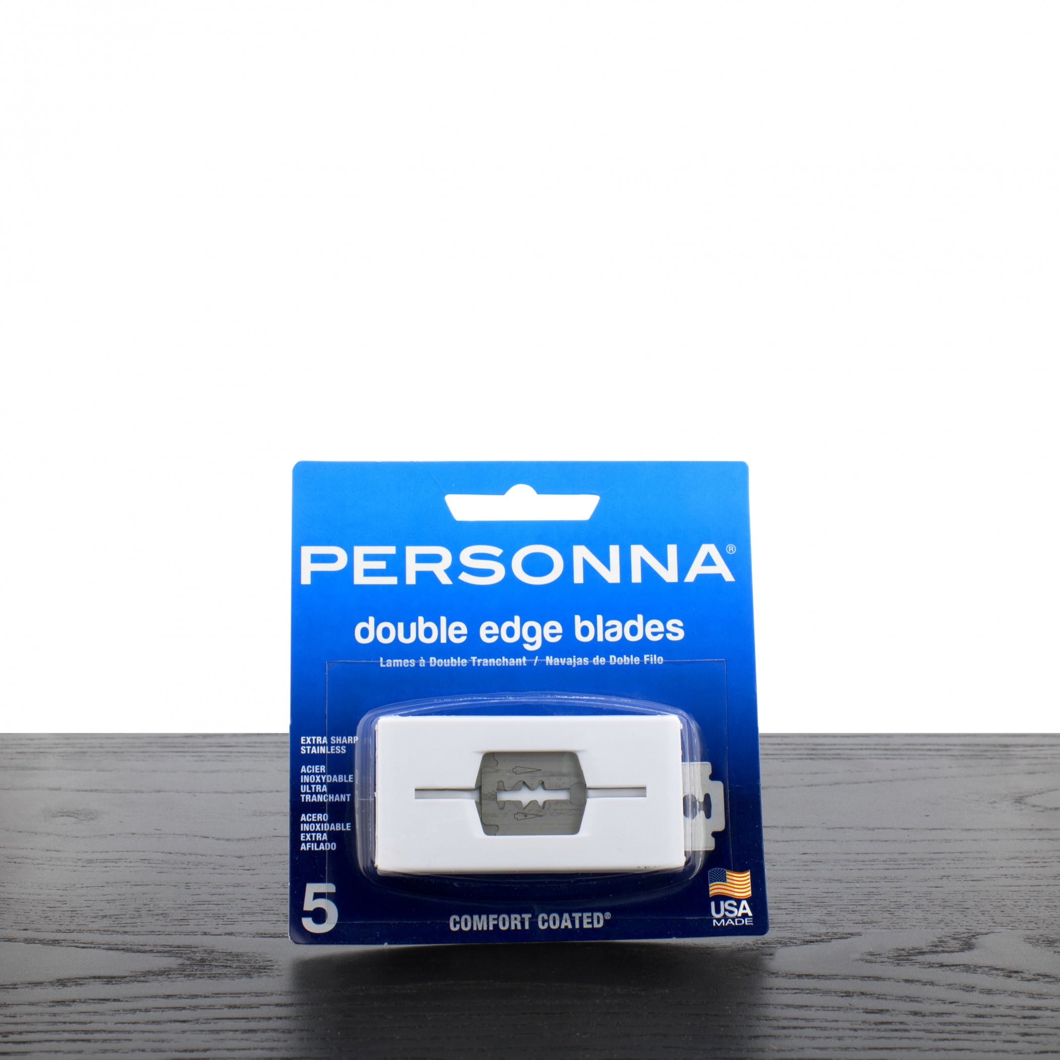 Personna Lab Blue Double Edge Razor Blades-5 Blade Pack - Walmart.com