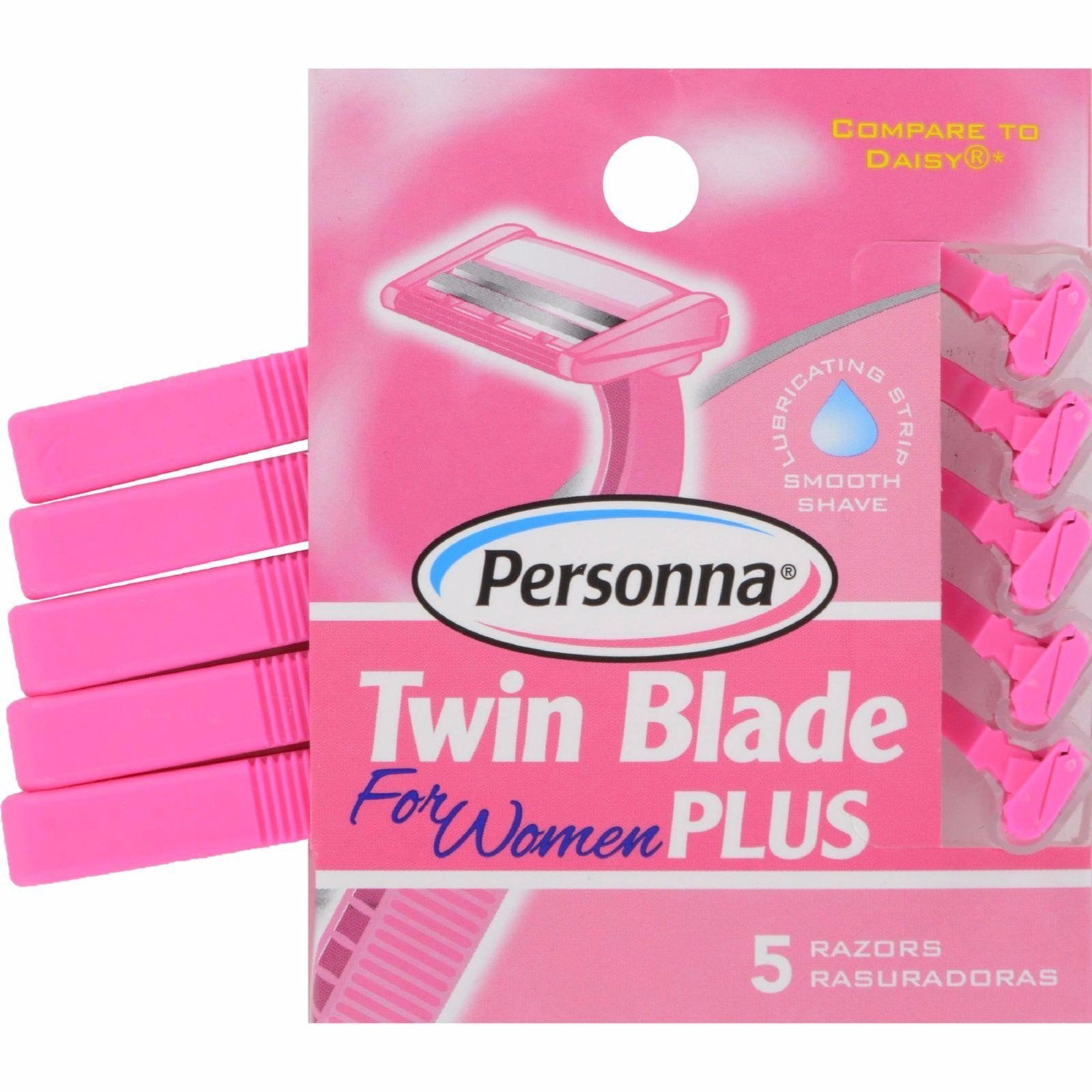 Personna Razor Blades - Twin Blade Plus - 5 Pack - Walmart.com