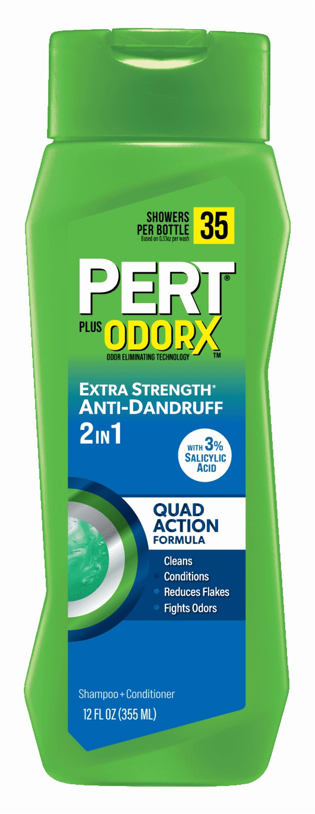 Pert 2-in-1 Advanced+ Extra Strength Anti-Dandruff Shampoo ...