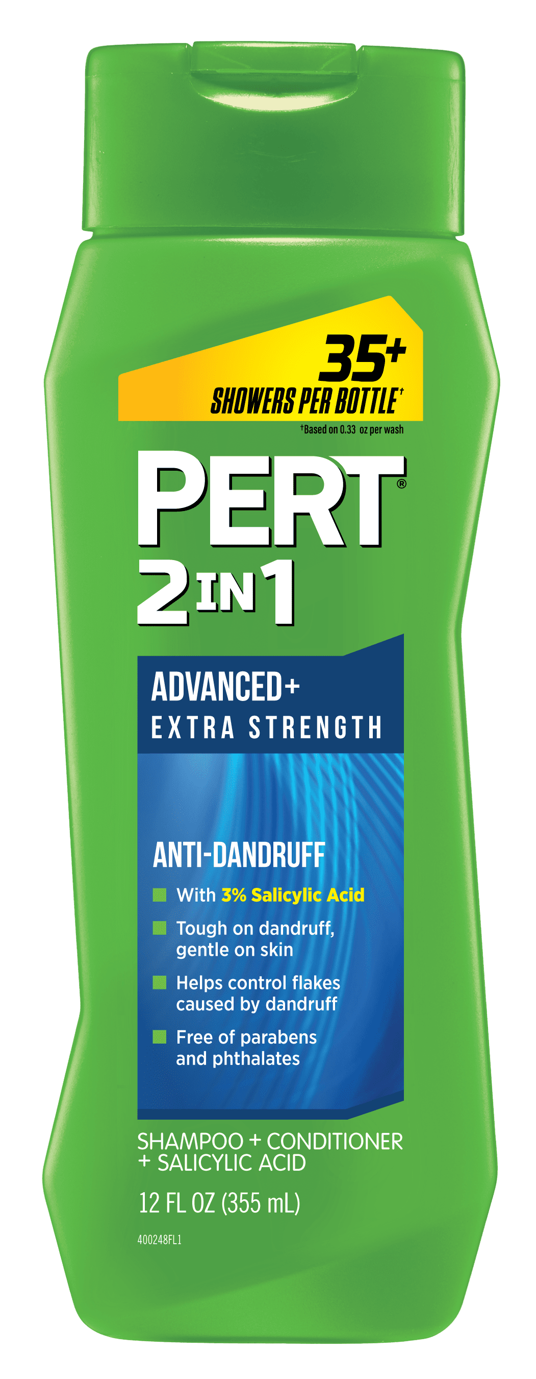 Pert® 2-in-1 Advanced+ Extra Strength Anti-Dandruff Shampoo ...