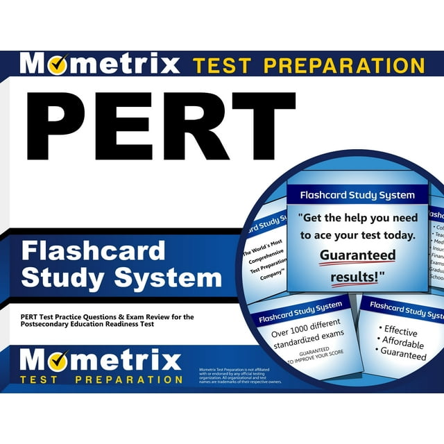 Pert Flashcard Study System : Pert Test Practice Questions & Exam ...