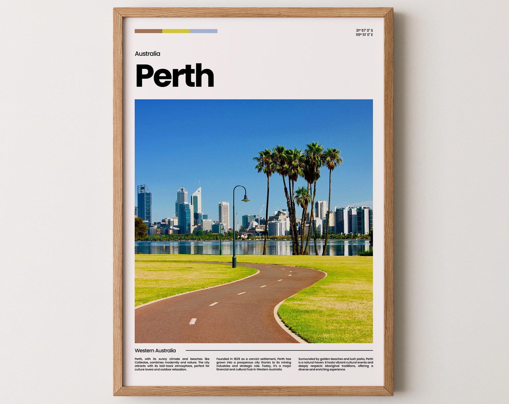 Perth Poster, Perth Print, Perth Photo, Perth Art, Australia Poster ...
