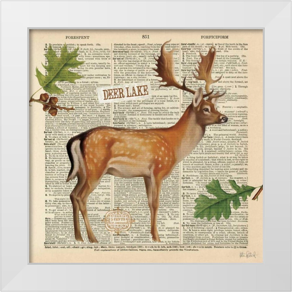 Pertiet, Katie 15x15 White Modern Wood Framed Museum Art Print Titled ...