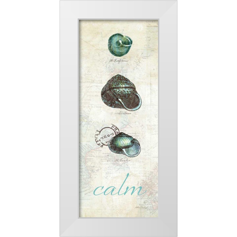 Pertiet, Katie 15x32 White Modern Wood Framed Museum Art Print Titled ...
