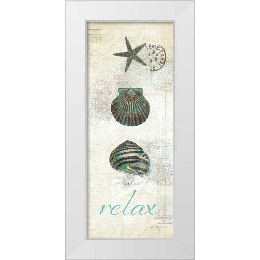 Pertiet, Katie 15x32 White Modern Wood Framed Museum Art Print Titled ...