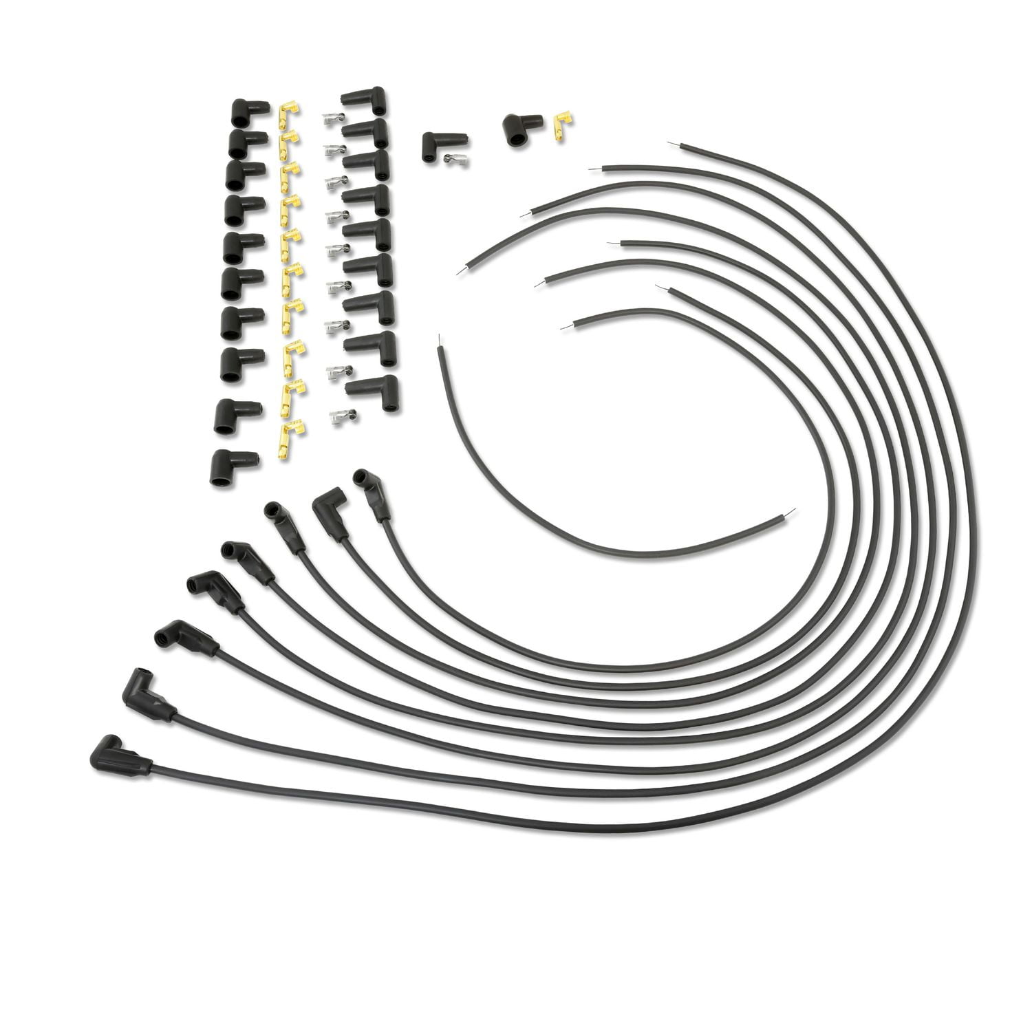 Pertronix 708190 Flame-Thrower Spark Plug Wire Set For 8 Cyl Universal ...