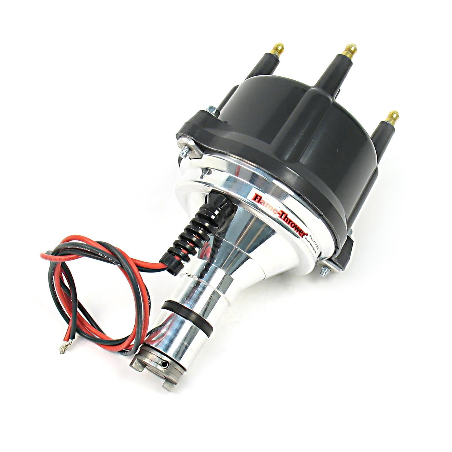 Pertronix D180810 Flame-Thrower Billet Distributor with Ignitor II ...