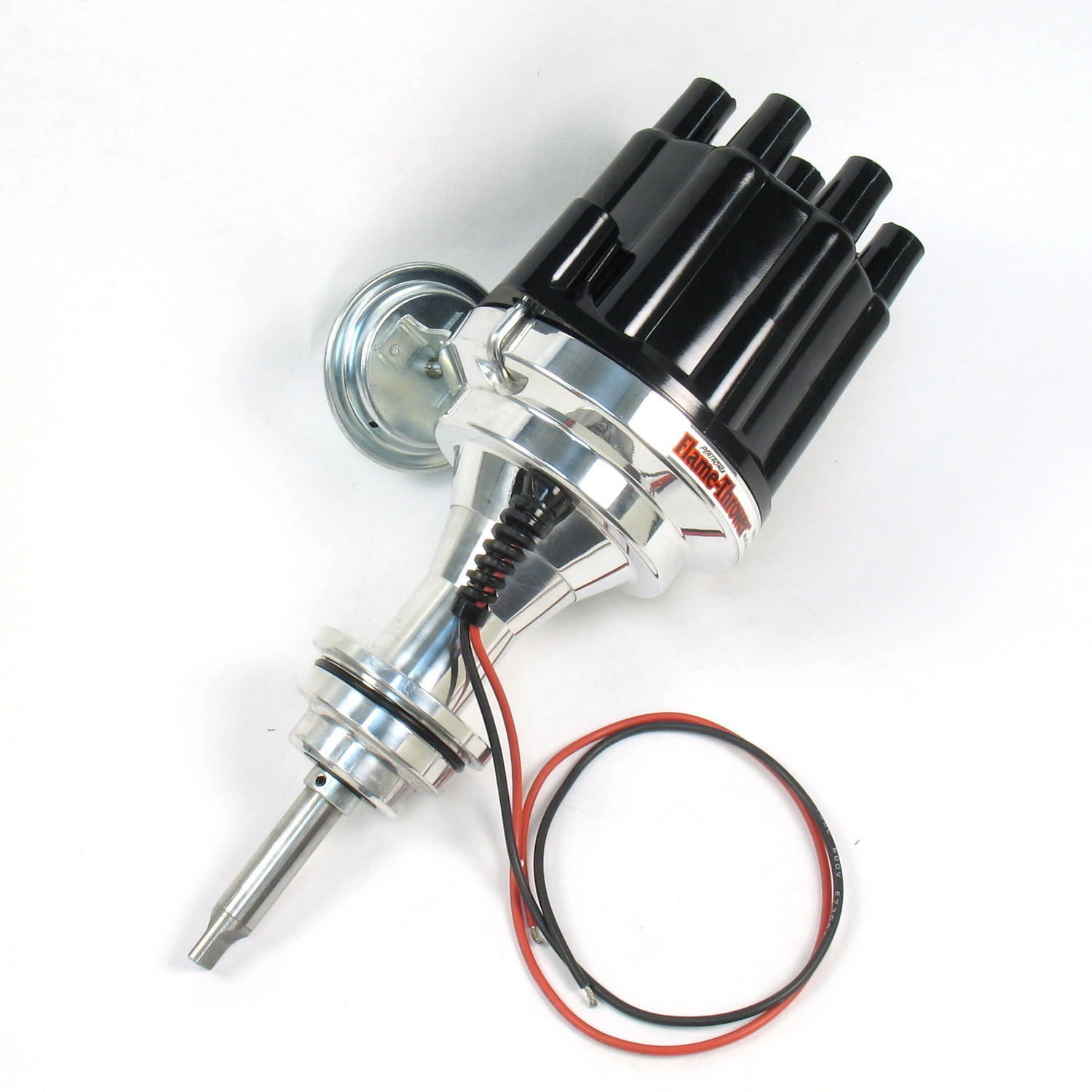 Pertronix D7142700 Flame-Thrower Billet Distributor with Ignitor III ...