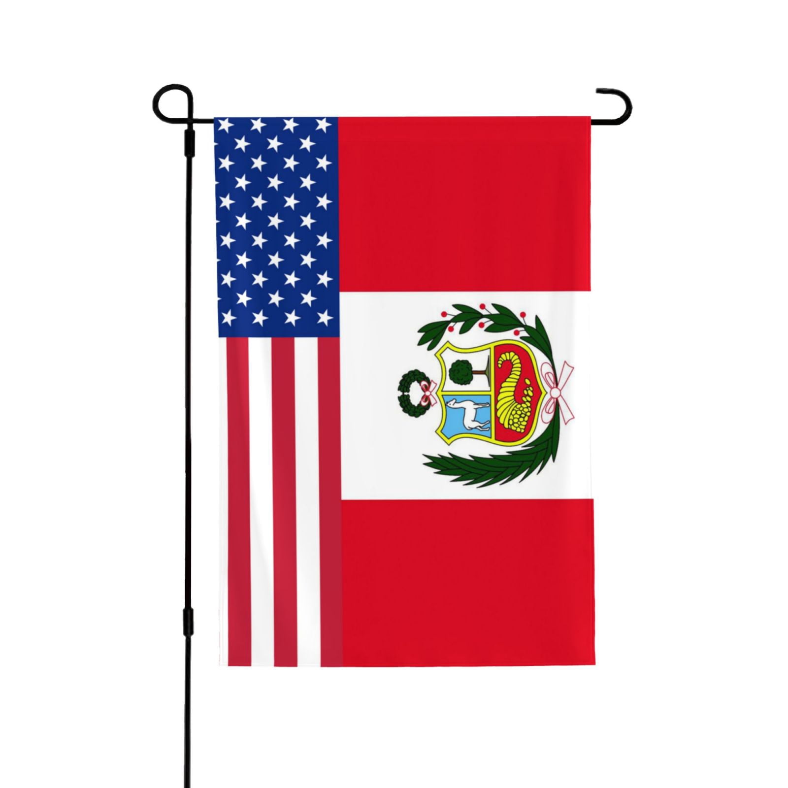 Peru America Flag Welcome Large House Flag Vertical Double Sided 28x40 ...