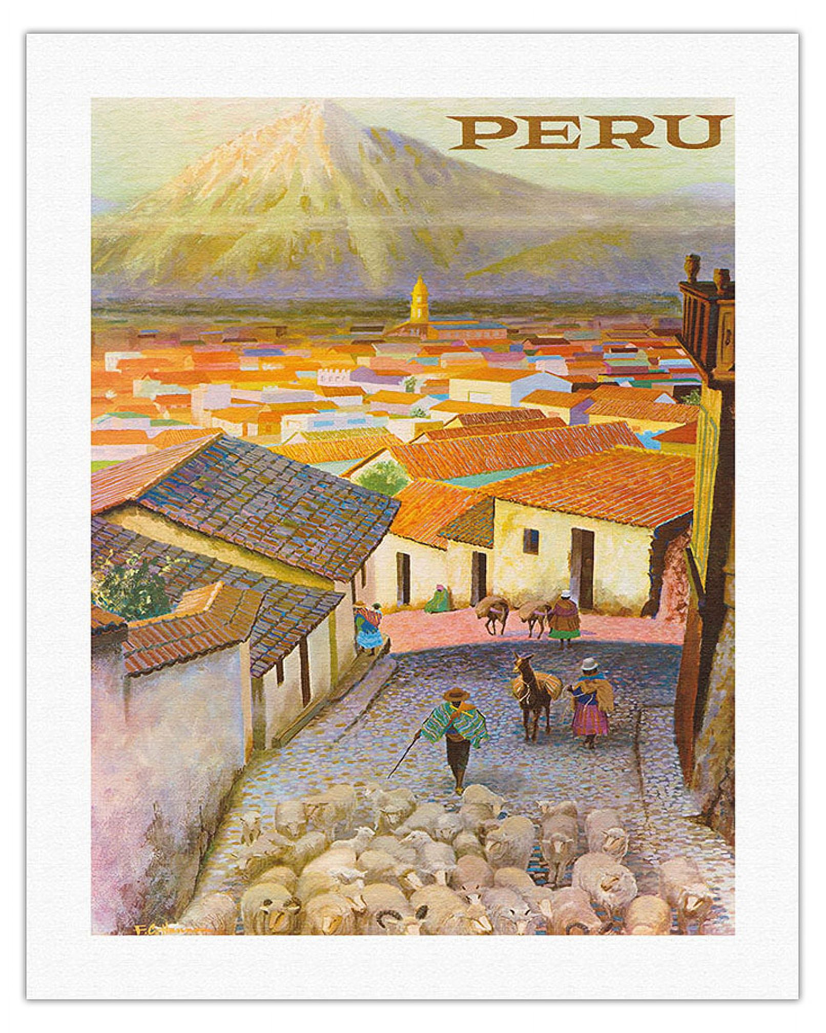 Peru - Arequipa Village South America - El Misti Volcano (Putina ...
