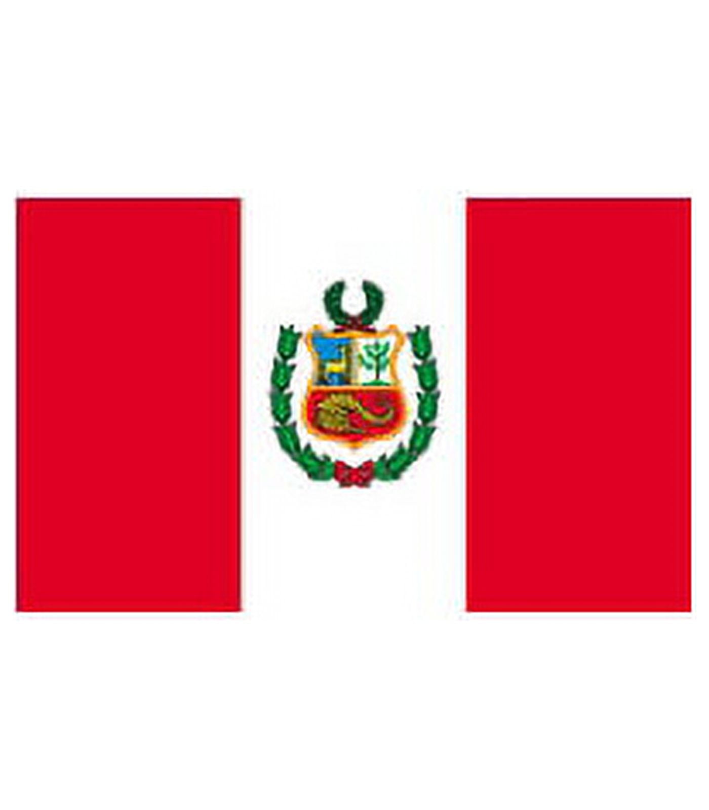 Peru Courtesy Flag (Civil) - Walmart.com