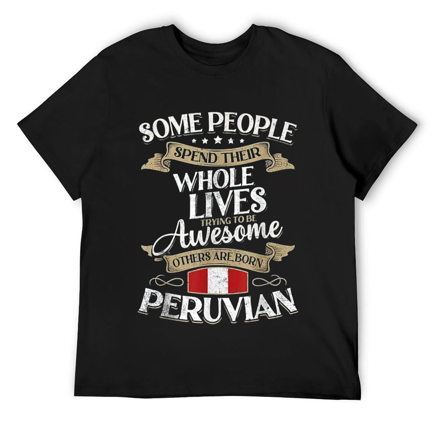 Peru Flag Souvenirs for Peruvians Men & Women T-Shirt Black - Walmart.com