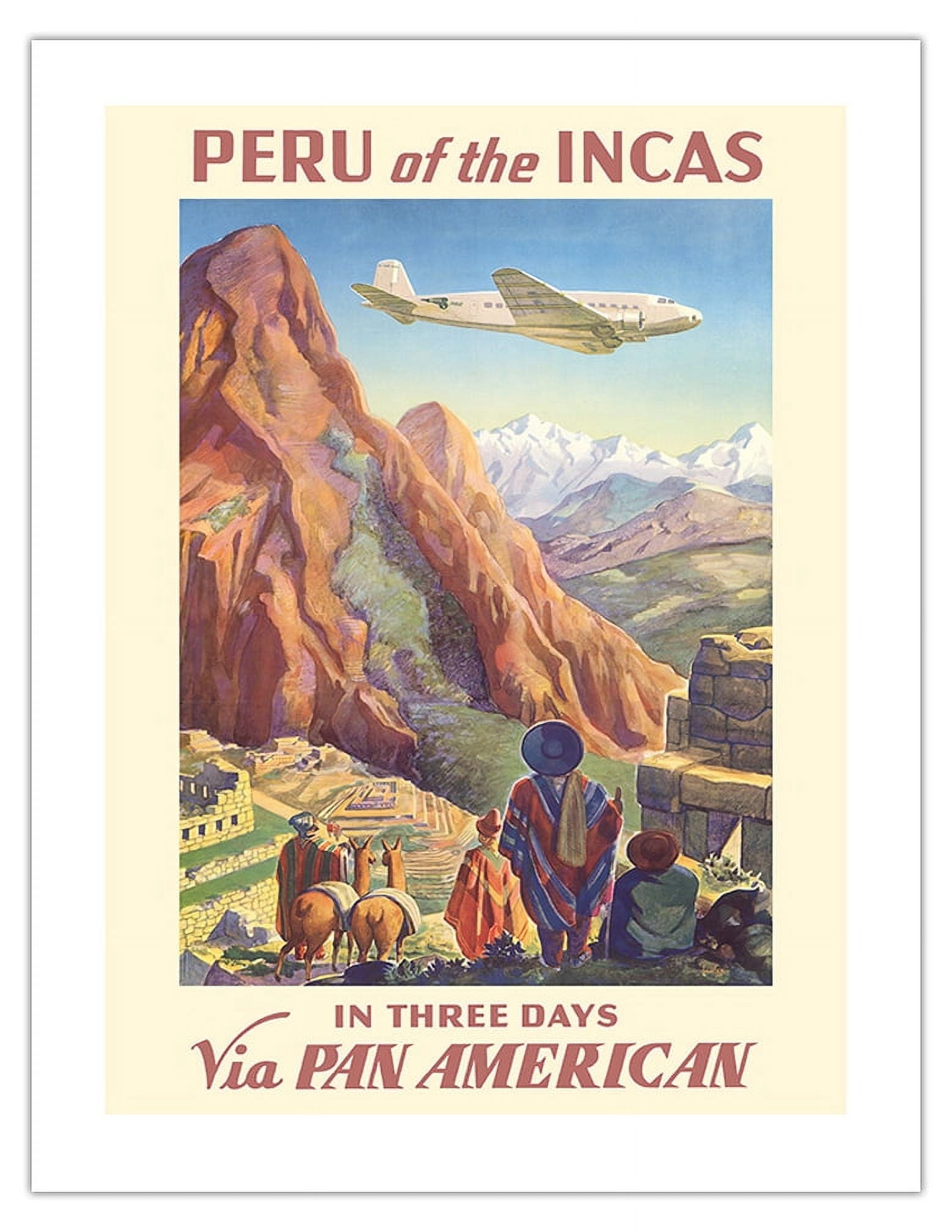 Peru of the Incas - Pan American Airways (PAA) - Vintage Airline Travel ...