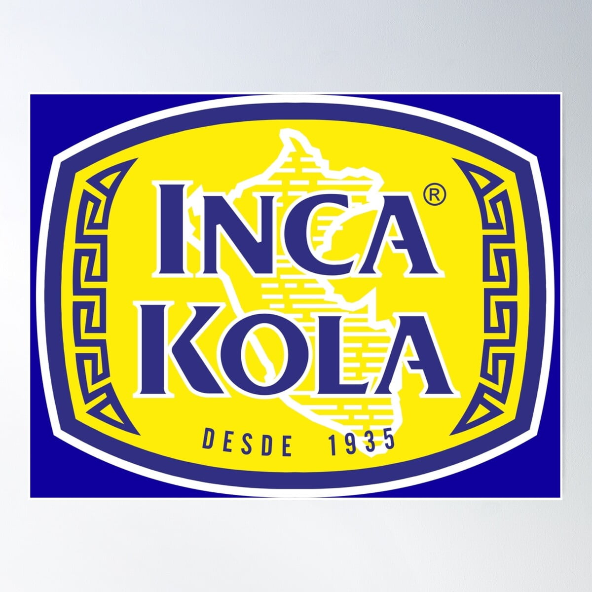 Peru - Inka Cola (Original) _028 Poster Wall Art, Modern Wall Decor For ...