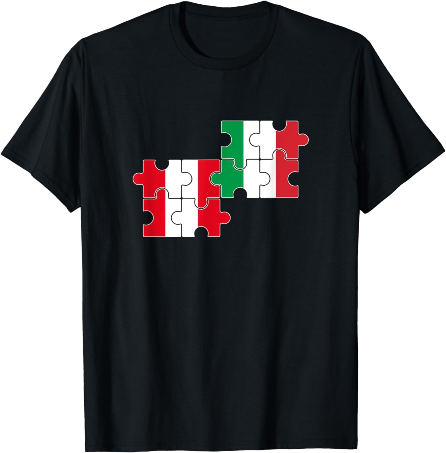Peru Italy Flag Italian Peruvians T-Shirt - Walmart.com