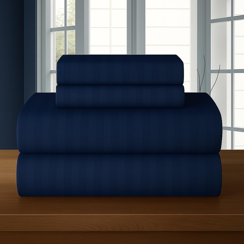 Peru Luxurios 800-Thread-Count 100% Rich Egyptian Cotton {4-PCs Sheet ...