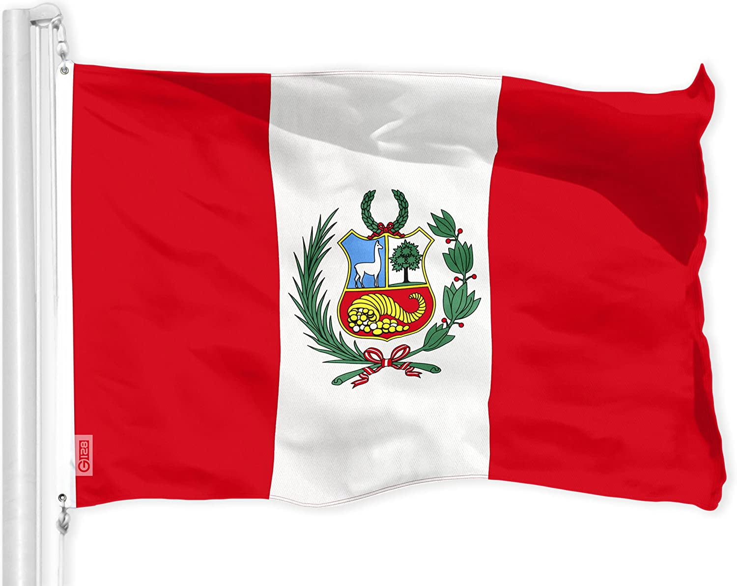 Peru Peruvian Flag Double Side - Walmart.com