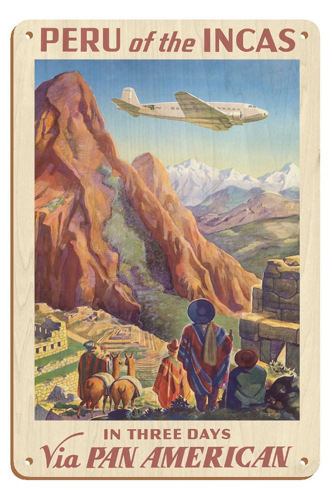 Peru of the Incas - Pan American Airways (PAA) - Vintage Airline Travel ...