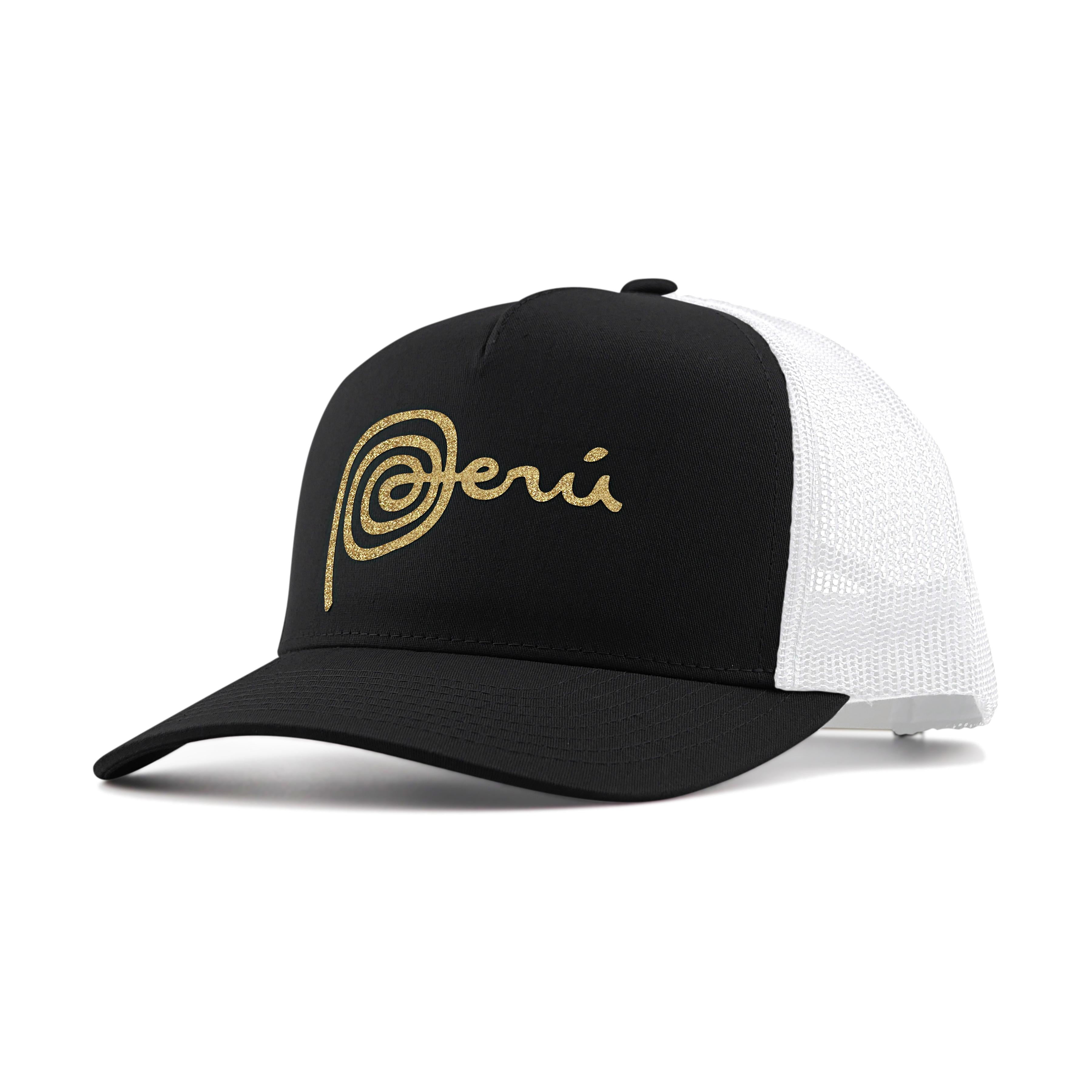 PeruCoUSA Marca Peru Hat — Trucker Mesh Snapback Cap — Adjustable ...