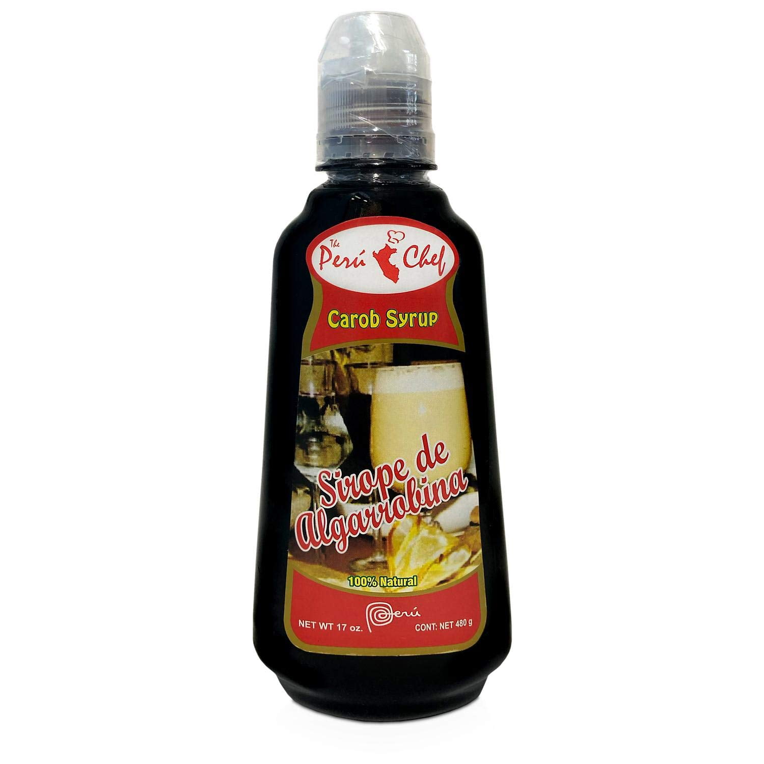 PeruChef Algarrobina Carob Syrup 17 oz | Peruvian Dessert Ingredient ...