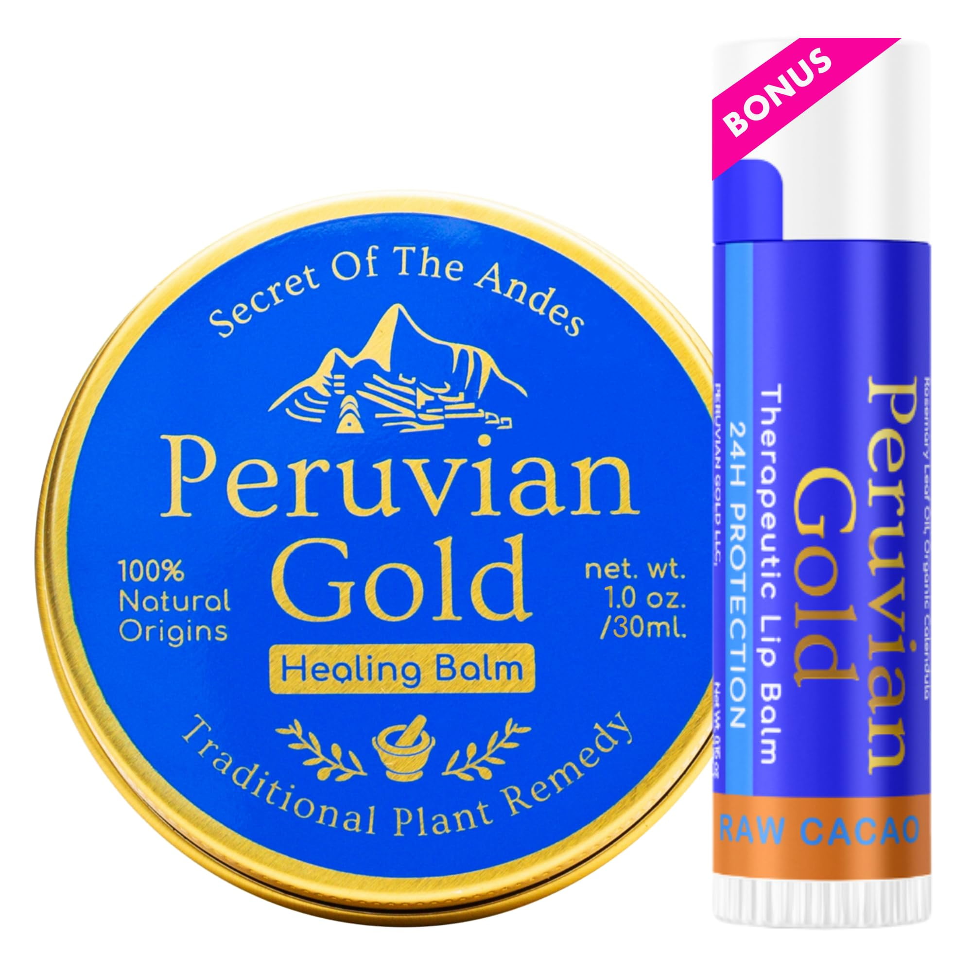 Peruvian Gold | Organic DPF11 All Purpose Healing Balm | Scars, Eczema ...