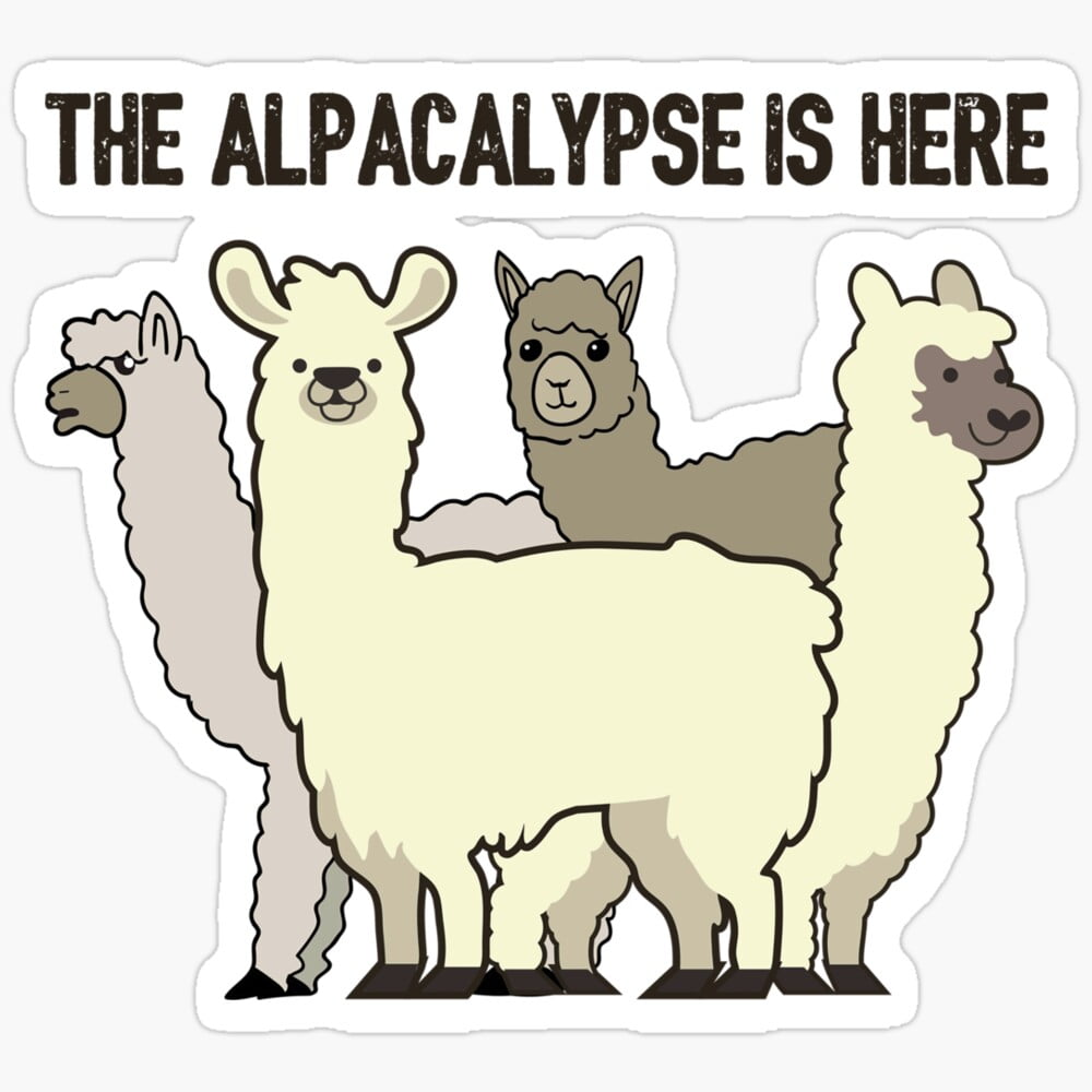 Peruvian Llamaalpaca Graphic Tee Sticker Phone Decal Water Bottle ...