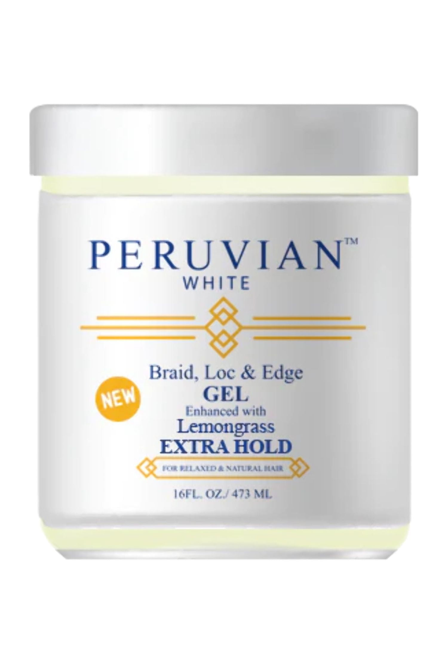 Peruvian White Braids N Lox Braid Gel Enhanced w/Lemon Grass Extra Hold ...