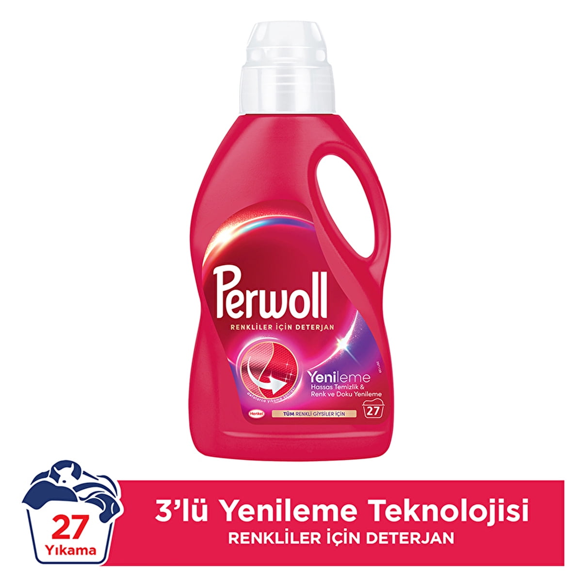 Perwoll Renewal Colored Liquid Laundry Detergent 1.485 L (27 Washes ...