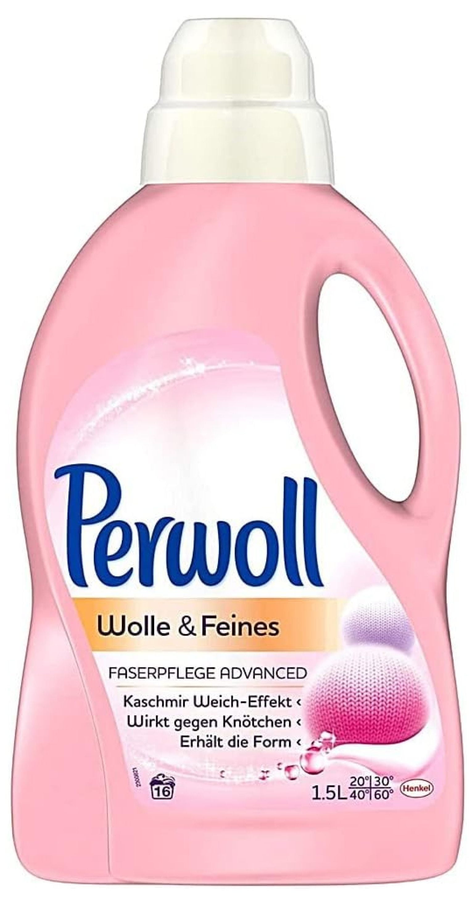Perwoll for Wool & Delicates 1.5 L Bottle by Perwoll, 2-Pack - Walmart.com