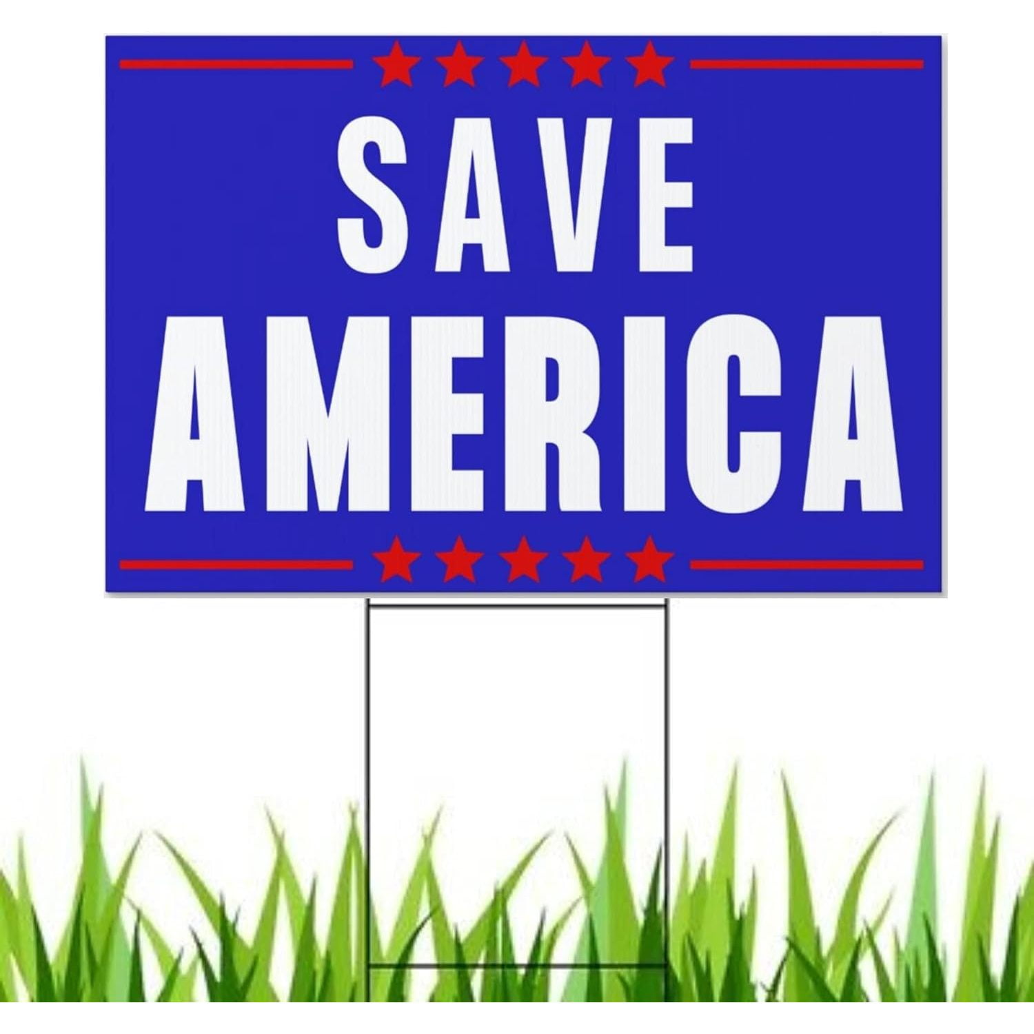 Pesky Patriot Save America Yard Sign | 18" x 12" Trump 2024 Election ...