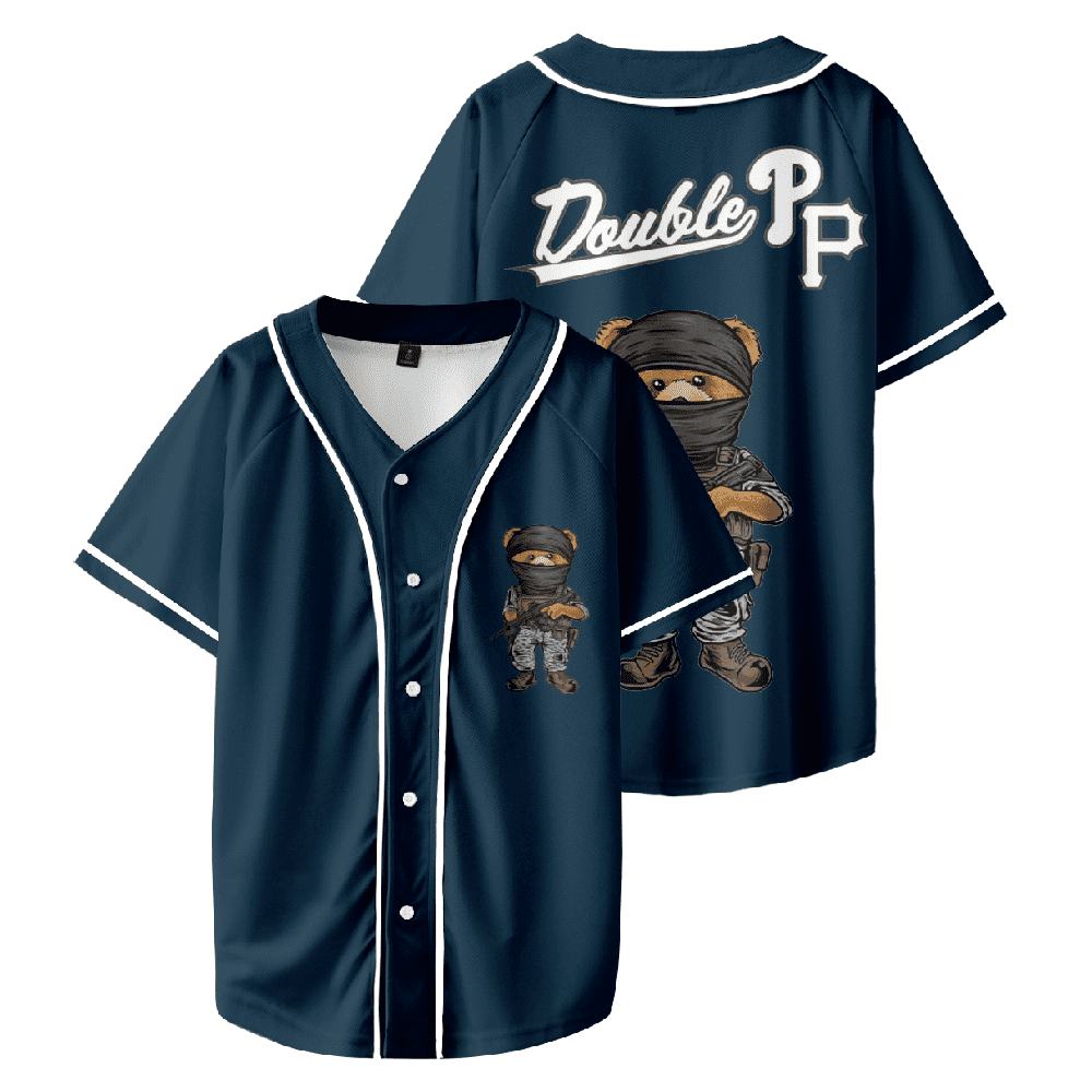 Peso Pluma Baseball Shirt Doble P 2023 World Tour Merch Double PP ...