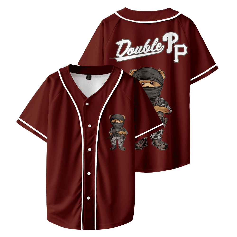 Peso Pluma Baseball Shirt Doble P 2023 World Tour Merch Double PP ...
