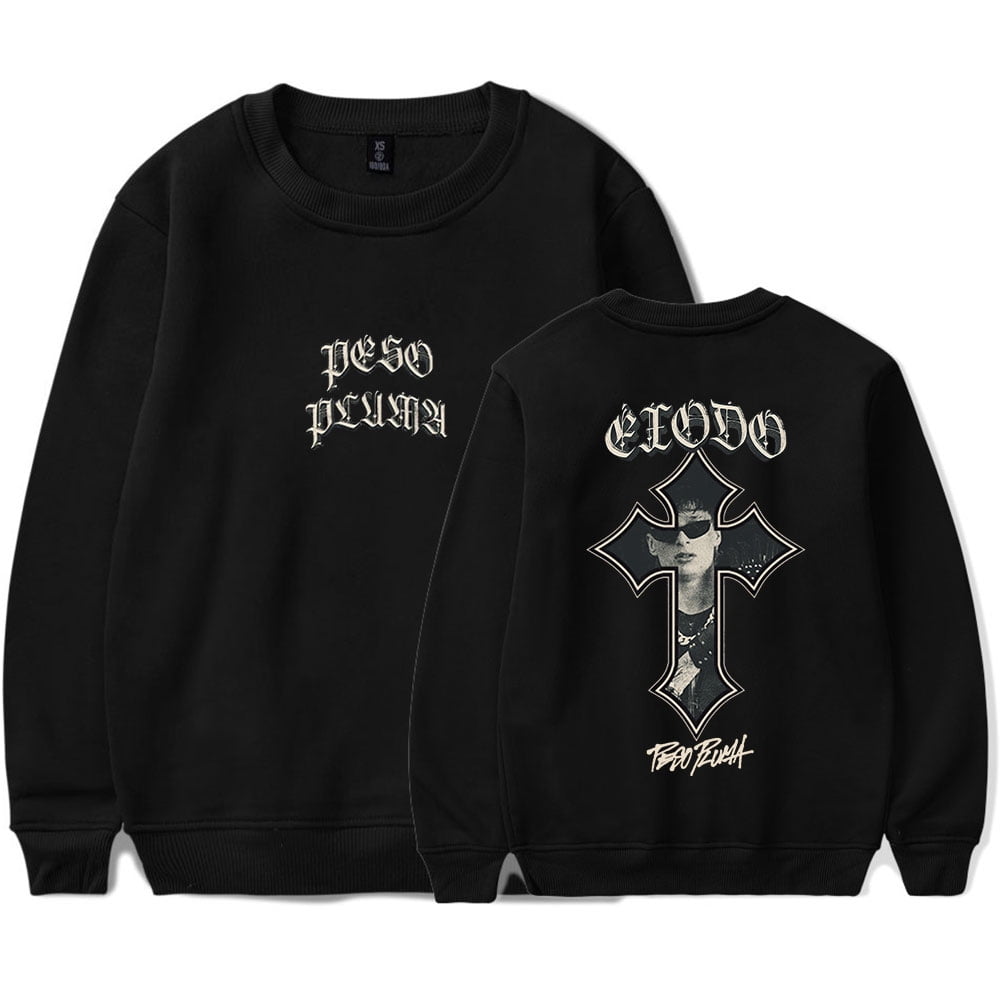 Peso Pluma Cross Sweatshirts Exodo Tour Merch Clothes Women Men Fashion ...