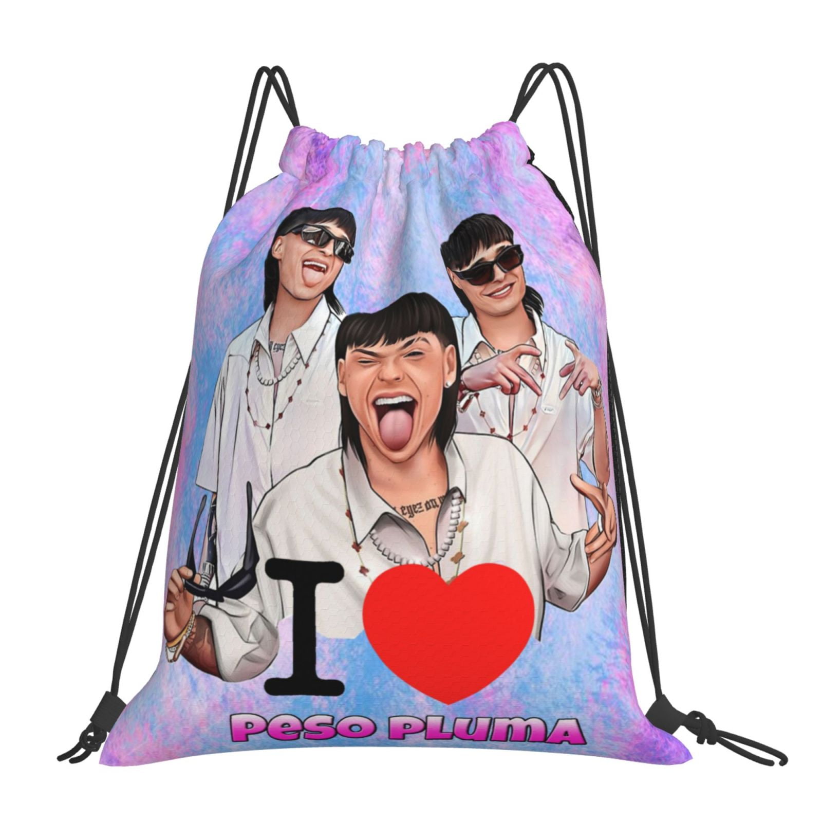 Peso Pluma Drawstring Backpack Sackpack String Bag Cinch Water ...