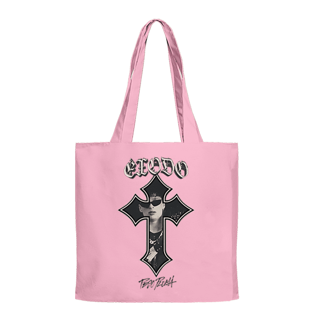 Peso Pluma Exodo Cross Canvas Bag Tour Logo Tote Women Men Fashion ...