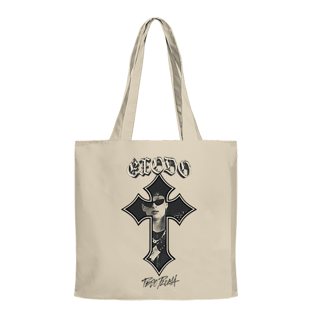 Peso Pluma Exodo Cross Canvas Bag Tour Logo Tote Women Men Fashion ...