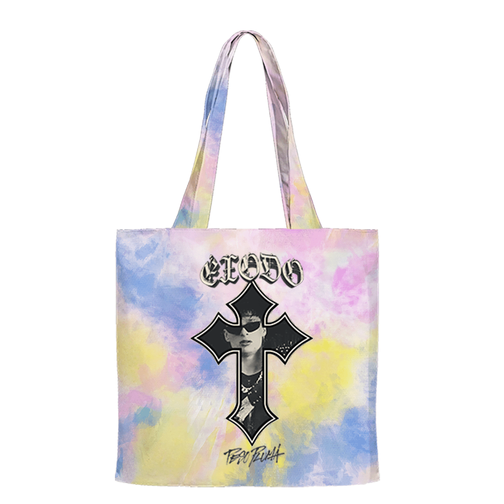 Peso Pluma Exodo Cross Canvas Bag Tour Logo Tote Women Men Fashion ...