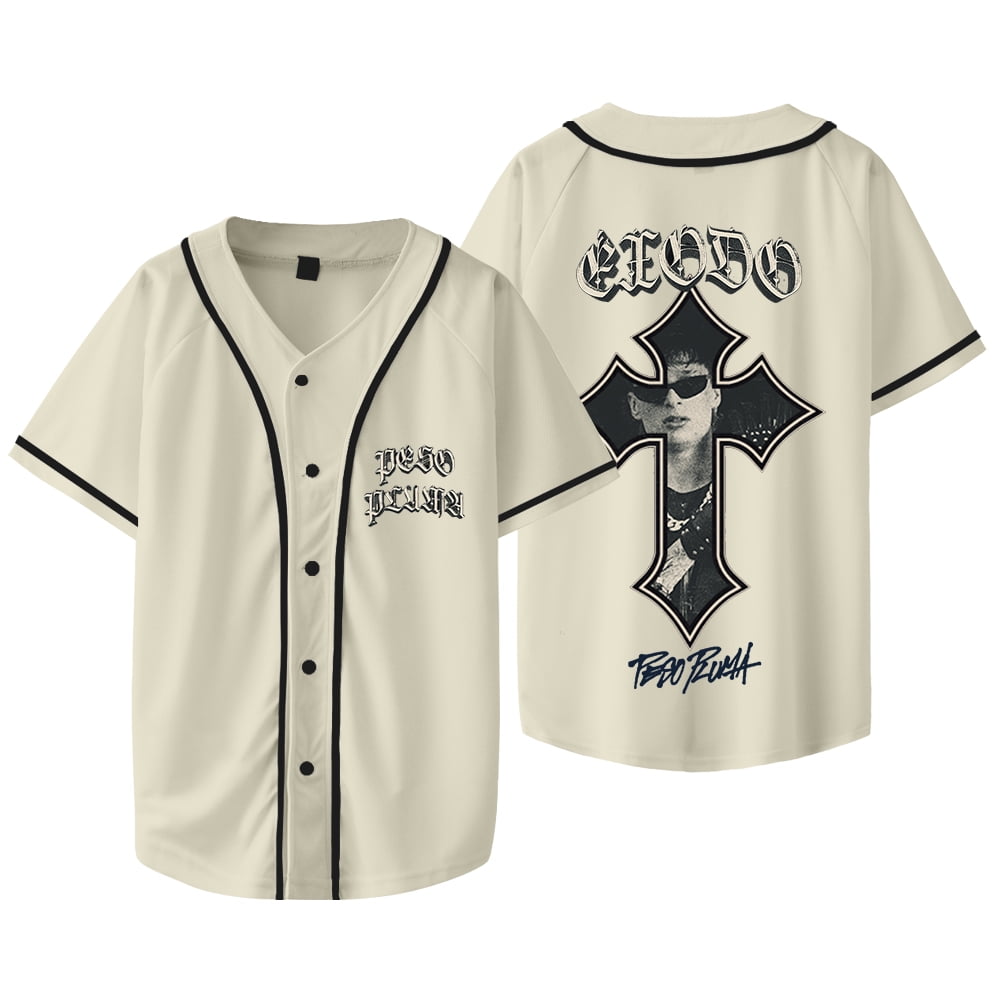Peso Pluma Exodo Cross Merch Baseball Jersey T-shirts Summer Women Men ...