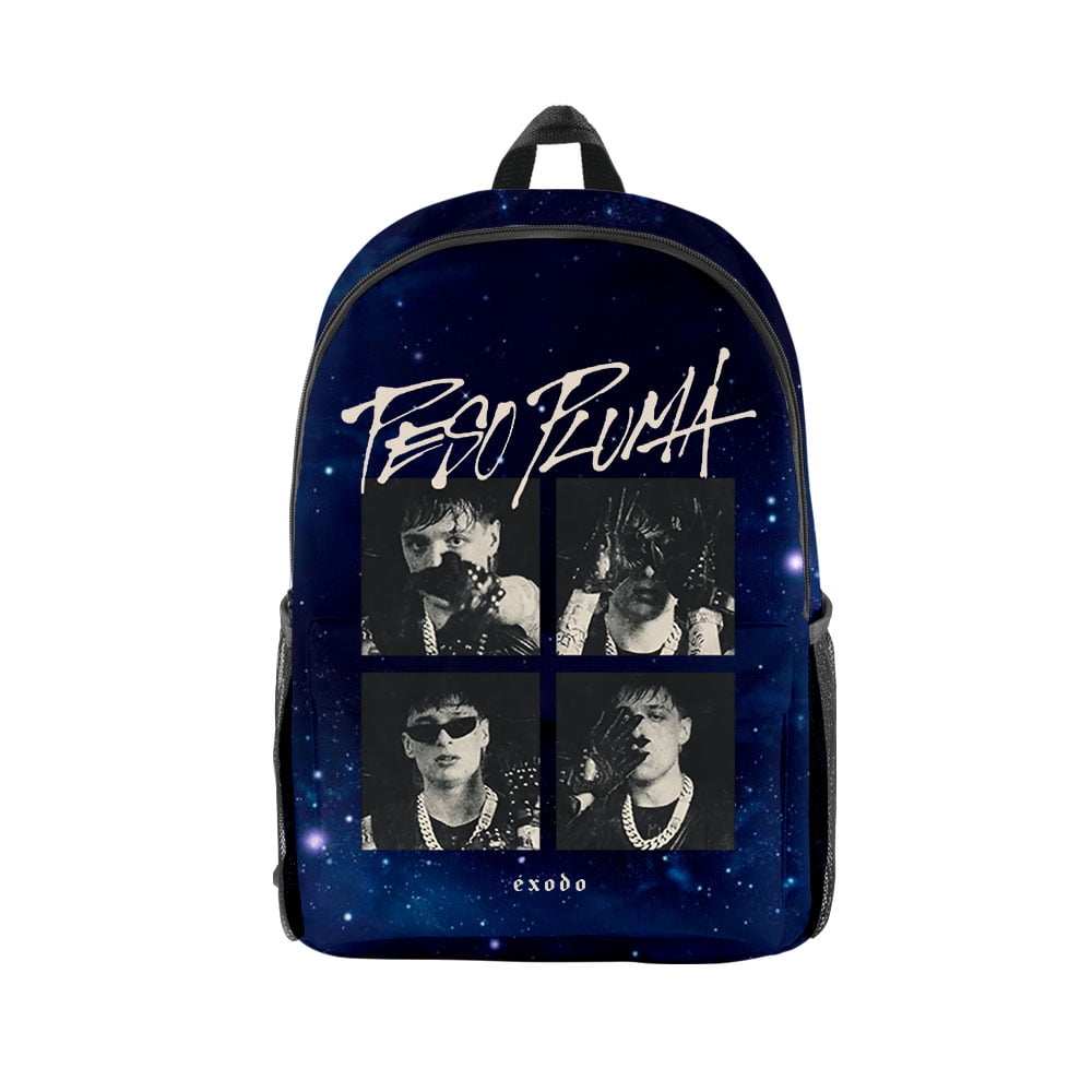 Peso Pluma Exodo Portraits Merch Backpacks Cosplay Unisex Fashion ...